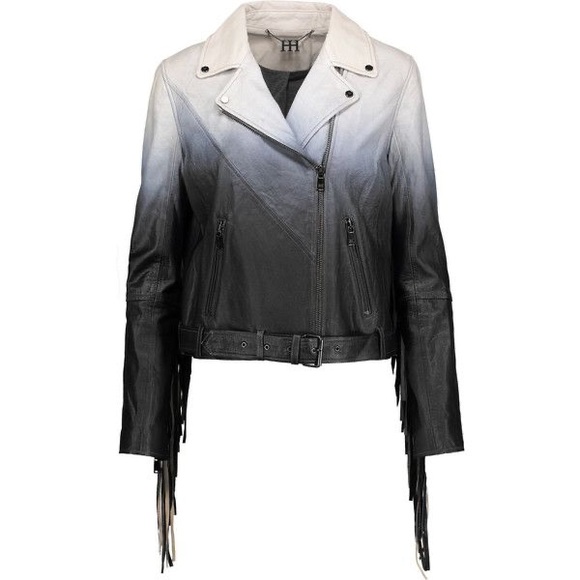Haute Hippie | Jackets & Coats | Haute Hippie Lamb Leather Fringe ...